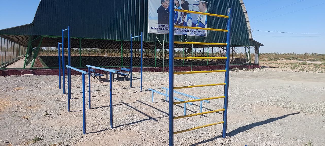 “MAHALLAMIZDA 4 TA SPORT MAYDONI QURILMOQDA”